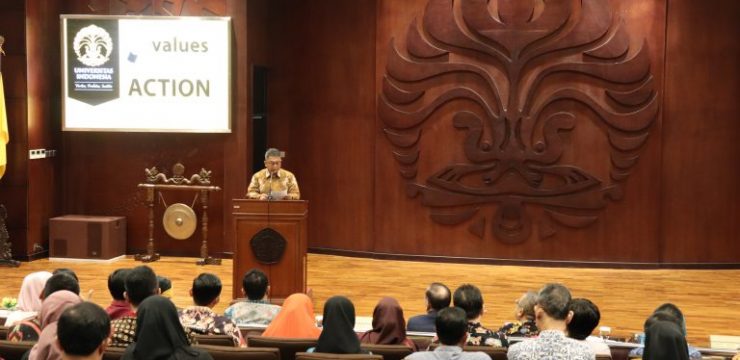 Demi Wujudkan Visi, UI Miliki “9 Values Into Action” Yang Harus ...